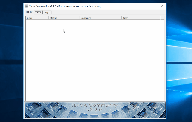 「Serva」超軽量なサーバーソフト | FreesoftConcierge